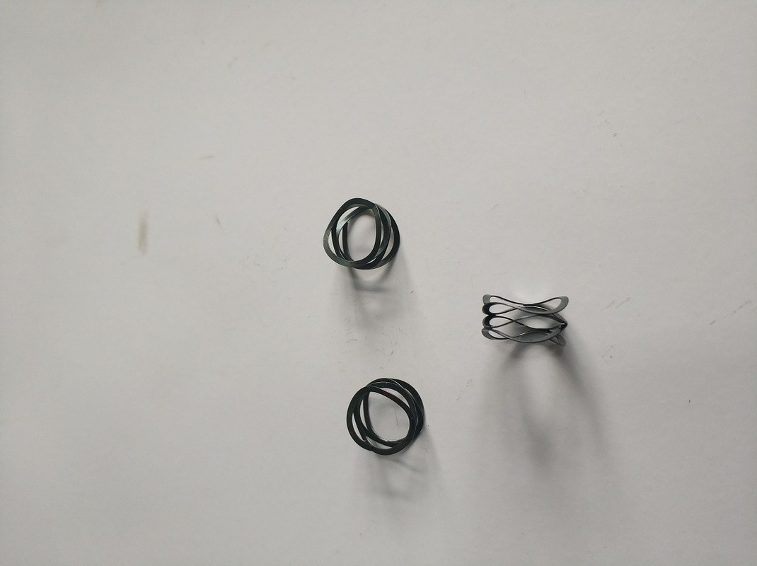 High Precision Spiral Compression Coil Springs Carbon Steel / Stainless ...