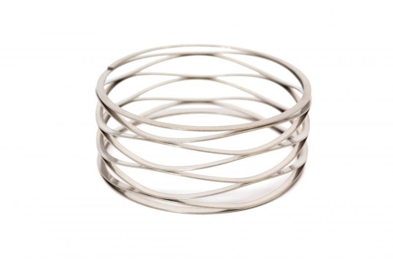 Flat Wire Stainless Steel Wave Springs High Precision Custom Size For ...