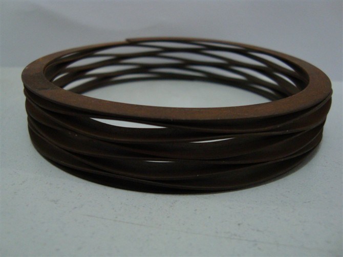 Stainless Multi Turn Top Wave Disc Spring With Plain Ends Processing ...