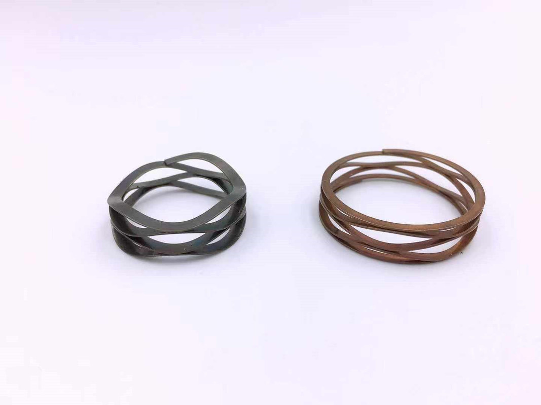 17-7PH Material Wave Springs Multi Layer Spiral Compression Spring For ...