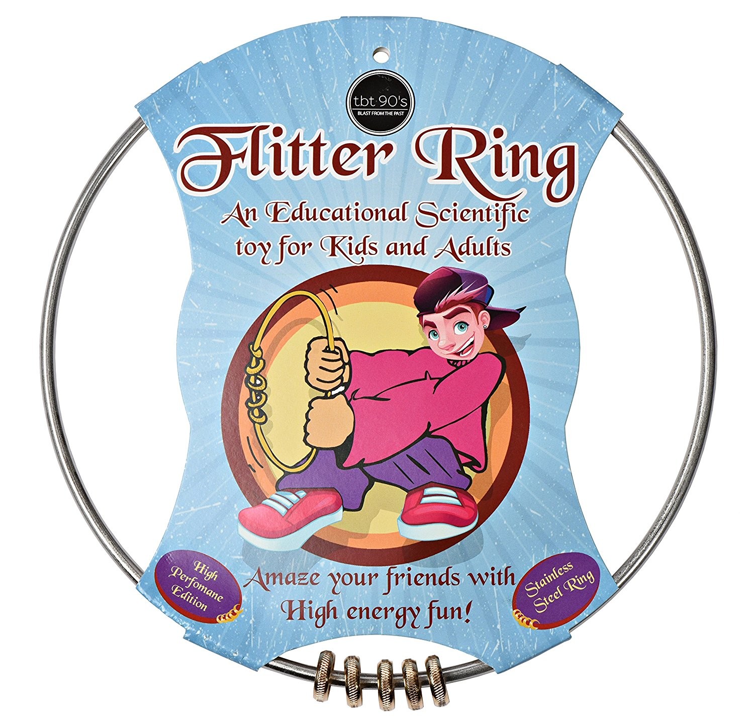 New Condition Jitter Ring Toys OEM / ODM Acceptable 17.3 X 5.2 X 5cm