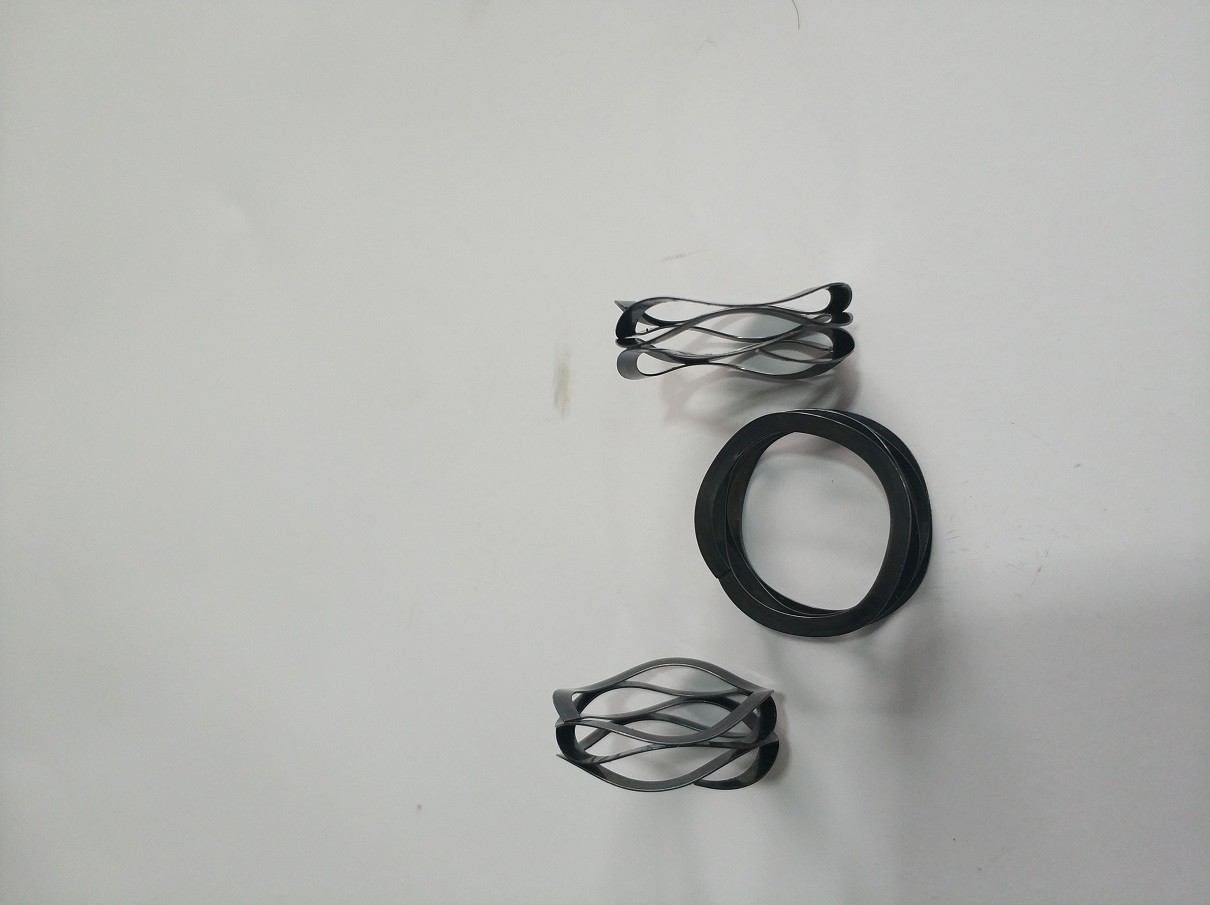 Precision Spiral Stainless Steel LS Series Wave Springs Inch Linear Springs