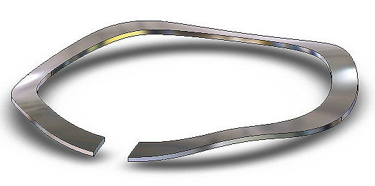 Hardware Fasteners Washer Stainless Steel 304 Wave Washers with Zinc ...