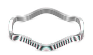 NST Multilayered Wave Spring Steel Lock Washer Fastener Wave Spring For ...