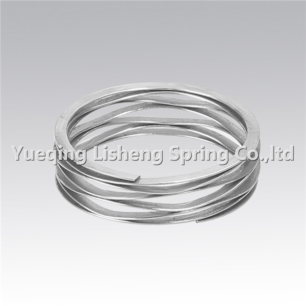 Multilayered Shim Ends Top Wave Spring Carbon / Stainless Steel Size ...