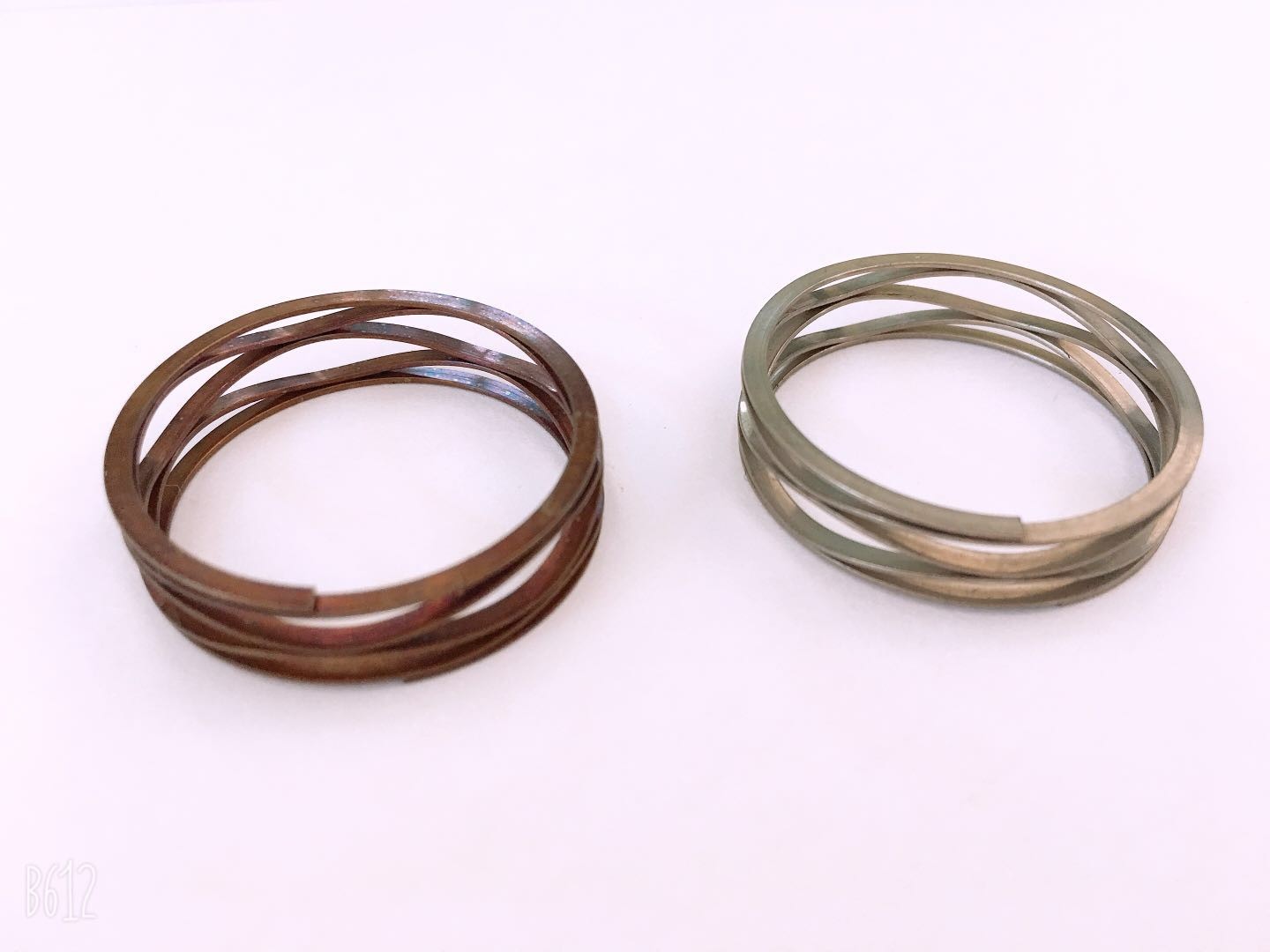 Long Life Multiturn Wave Springs For Bearing , Carbon Steel Wave Disc ...